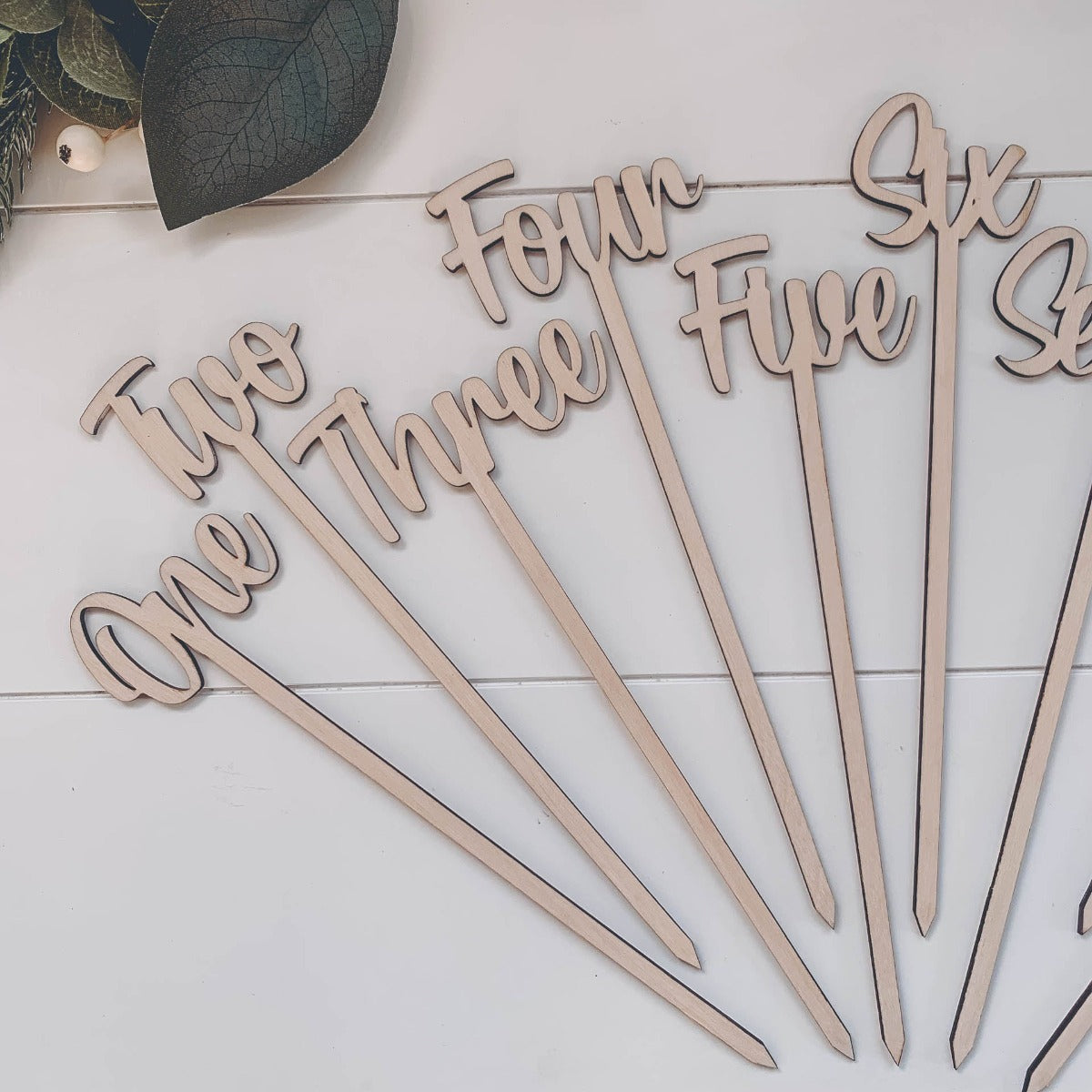 Laser Cut Table Numbers | Gorgeous wedding table setting– The Occasion Co.